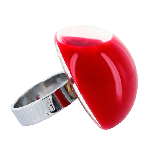 PYLONES GLASS RING MINI / DOME / MILK – branches & knots